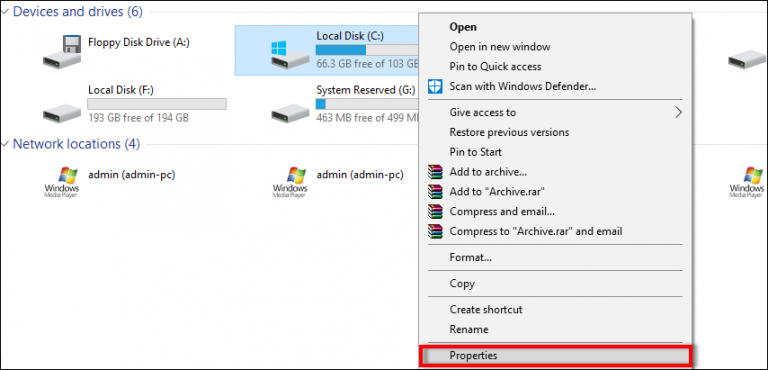 What is Taking Up Space on My Hard Drive Windows 10, 8, 7
