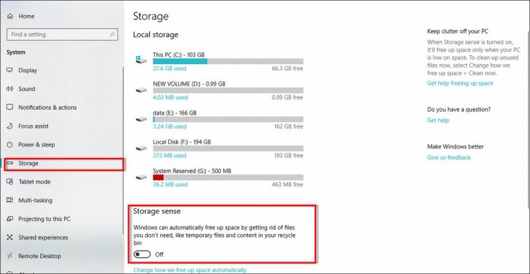 What is Taking Up Space on My Hard Drive Windows 10, 8, 7