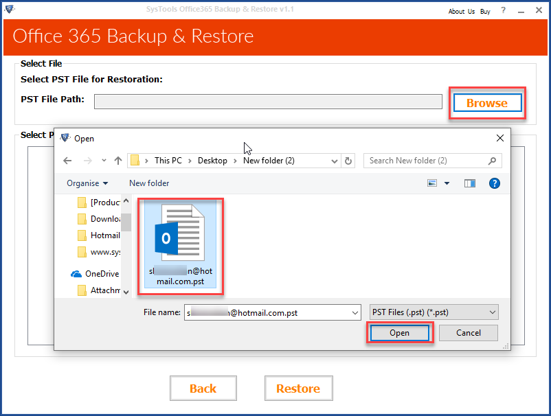 Migrate Emails from Hotmail to Office 365 One Step Migration Solution