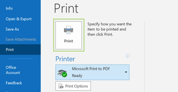 Print PDF Attachments From Multiple Emails In Outlook Solved