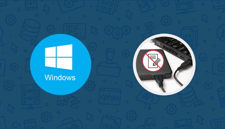 Remove Write Protection From External Hard Drive Windows OS