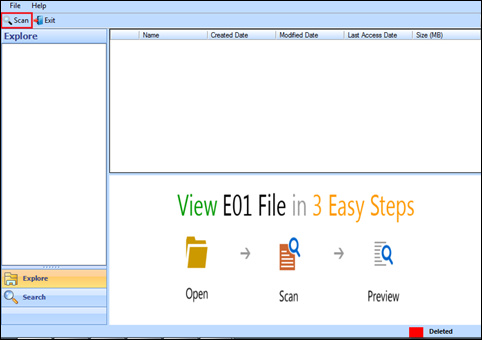 Free E01 File Viewer − Open Encase Image for Forensic Investigation
