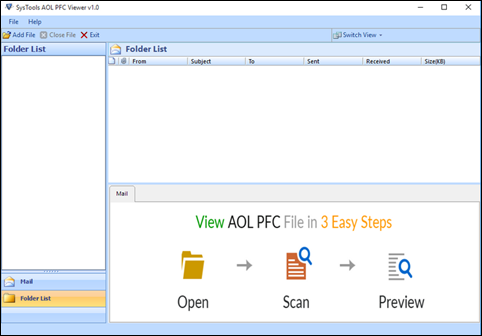 Free PFC Viewer Software – Read & Explore PFC File Without AOL