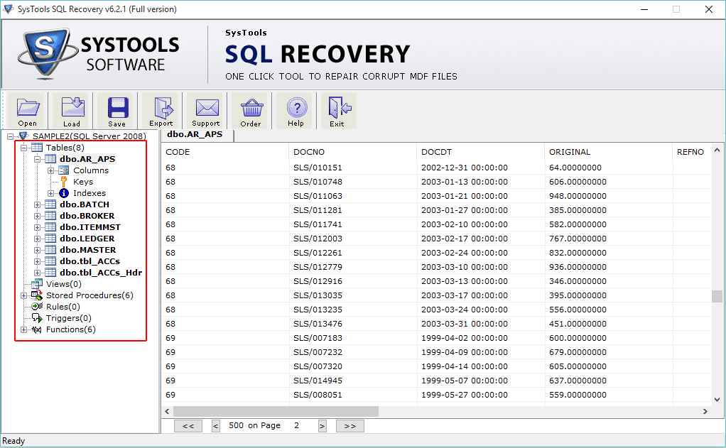 SQL Server Recovery Software to Repair SQL Database MDF & NDF Files