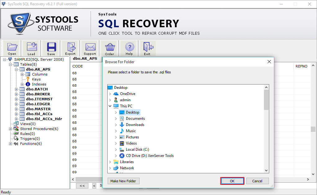Sql Server Recovery Software To Repair Sql Database Mdf And Ndf Files